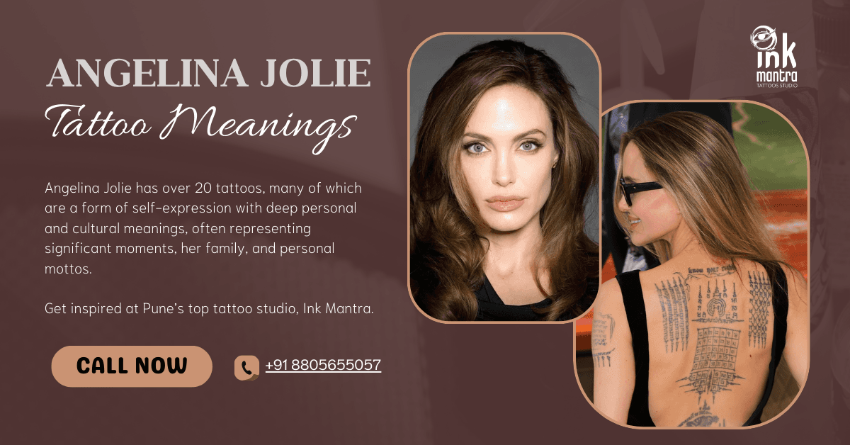 Angelina Jolie Tattoo Meaning Full Tattoos Breakdown &Symbolism | INK ...
